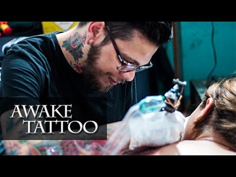 Awake tattoo