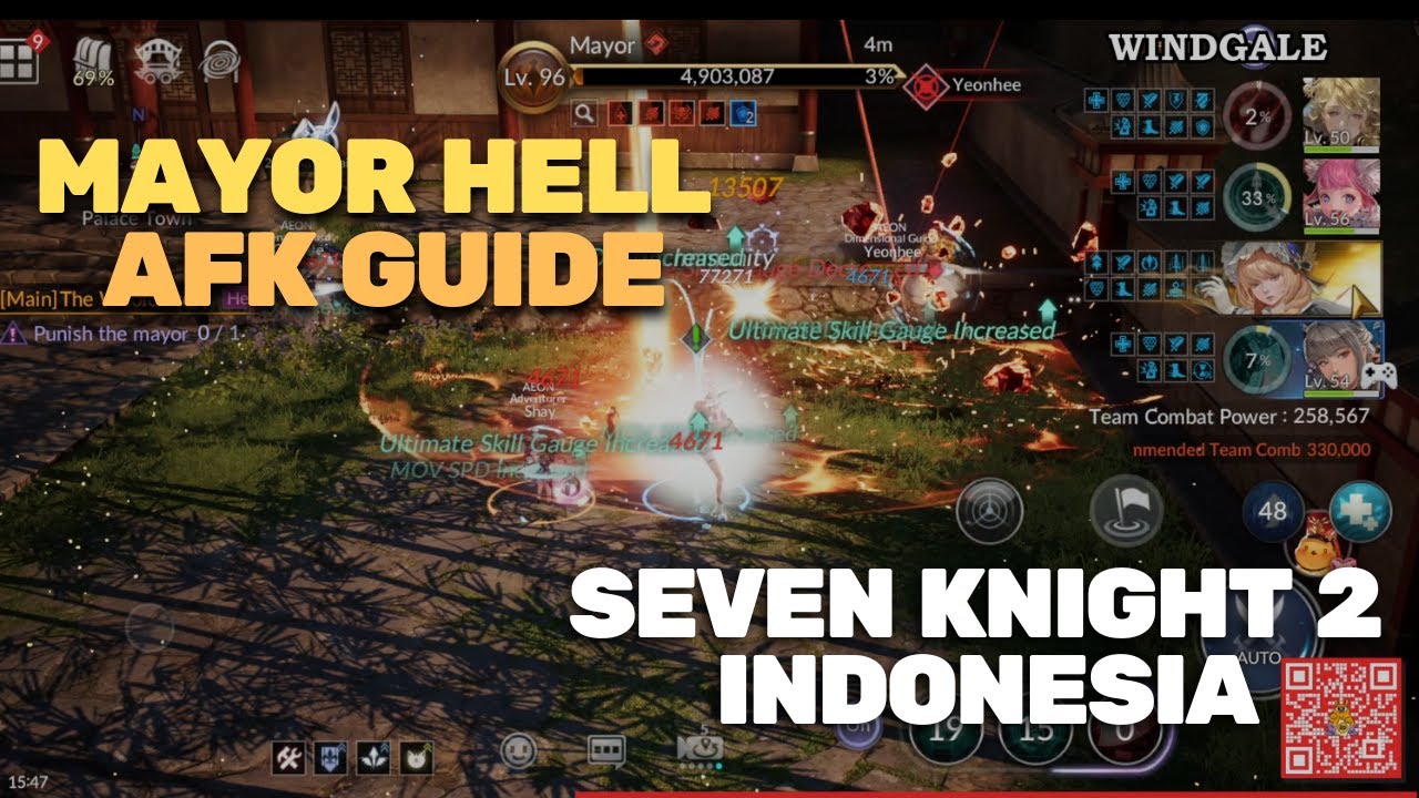 Mayor Hell AFK Mode - Seven Knights 2 Indonesia - YouTube