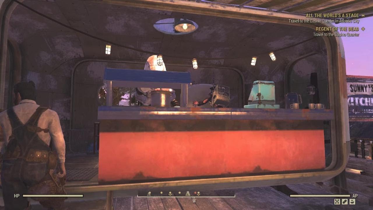 Fallout 76 Sunny Hired Scorched Security? - YouTube