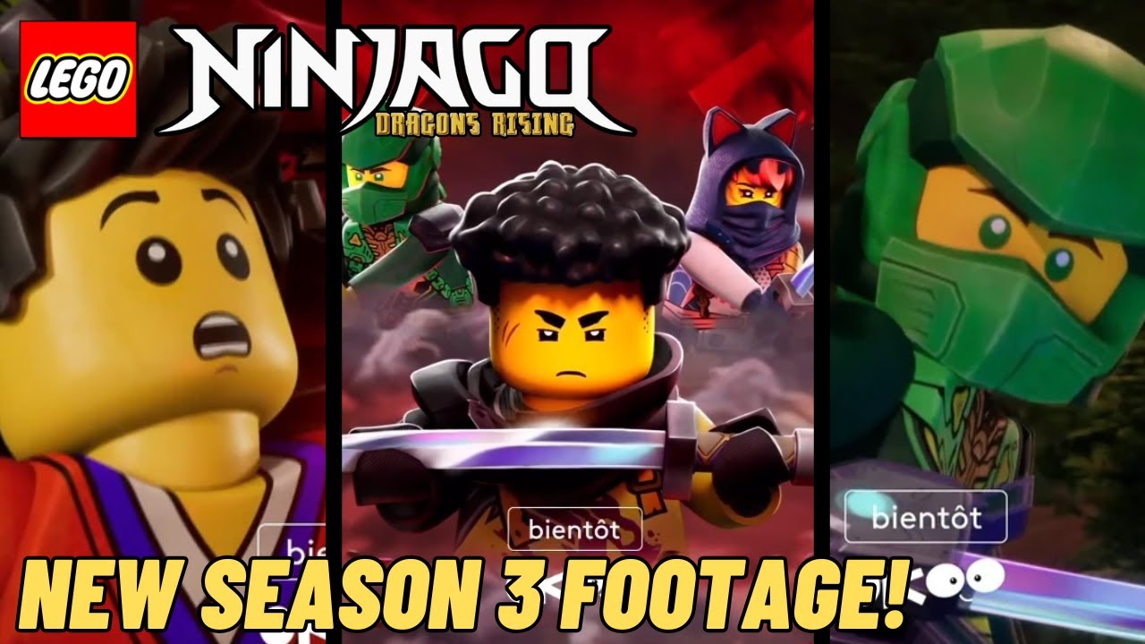 Brand New Season 3 Footage! Evil Arin, Roby, Jay & More! 🐲 Ninjago ...