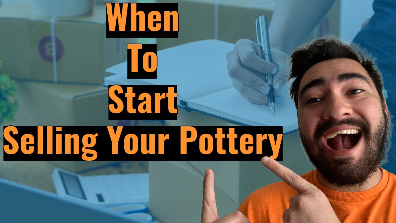 When should you start selling your pottery? - YouTube