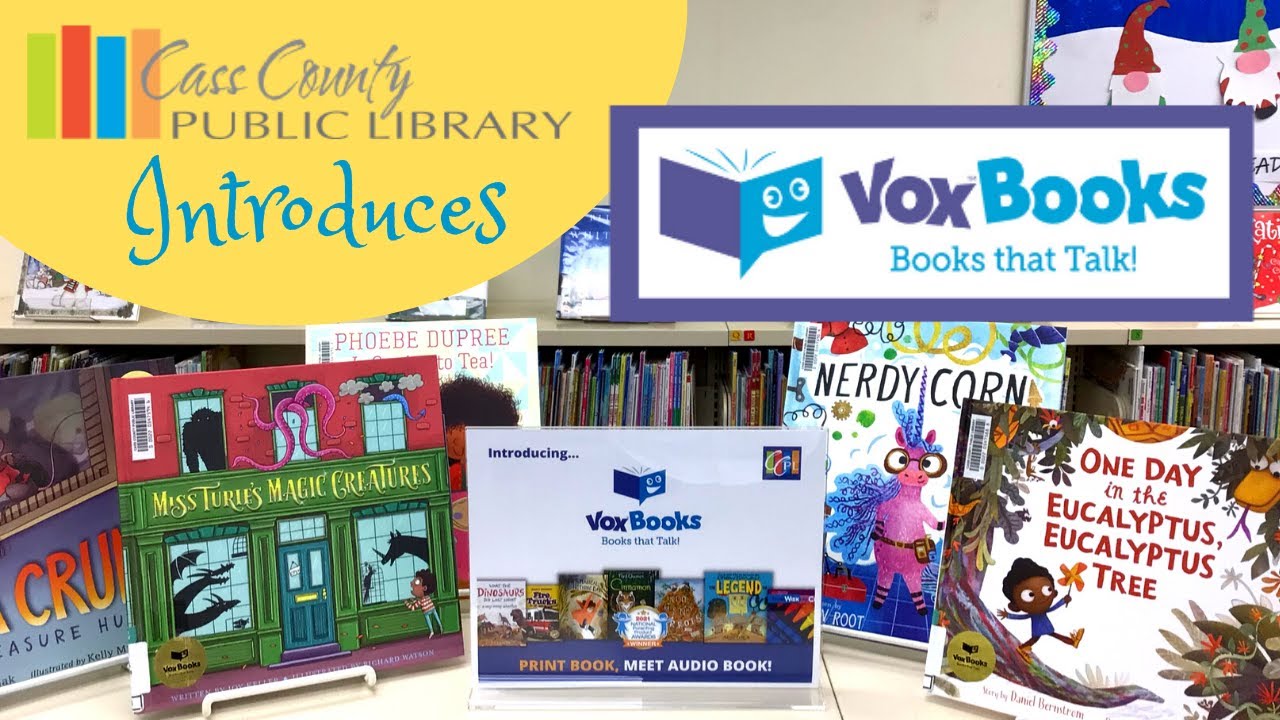 VOX Books at Cass County Public Library - YouTube