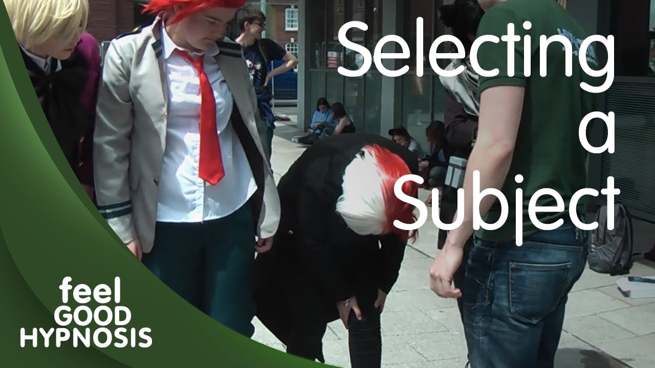 Street Hypnosis with more than one person and selecting best subject ...