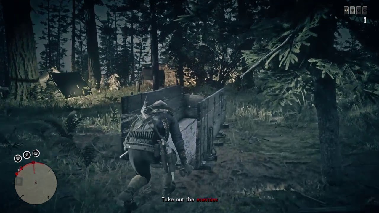 Red Dead Redemption 2 Full Stealth Completion Gang Hideout - YouTube