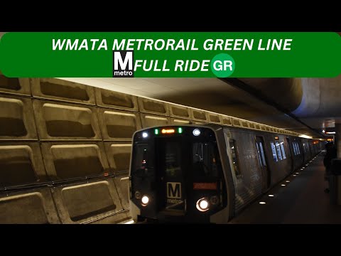 WMATA Metrorail: Green Line (GR) to Greenbelt..... FULL RIDE - YouTube