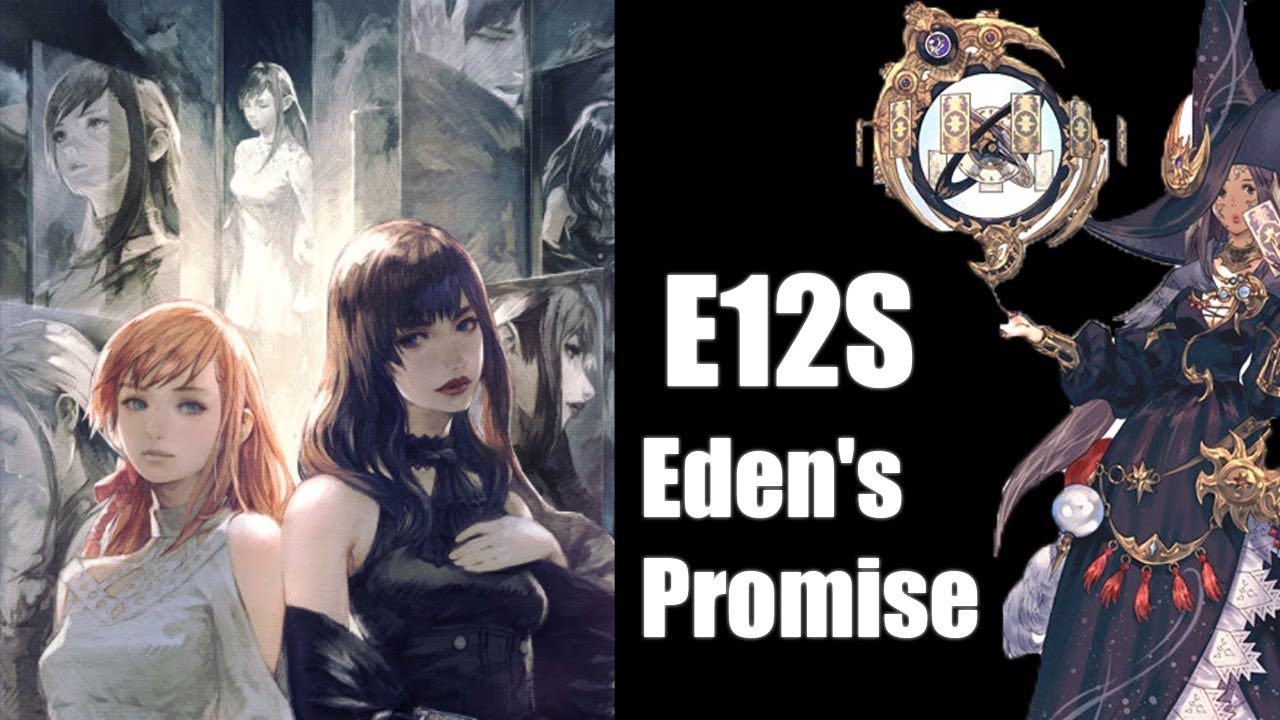 [FFXIV 5.4] E12S Eden's Promise AST POV World Race - YouTube