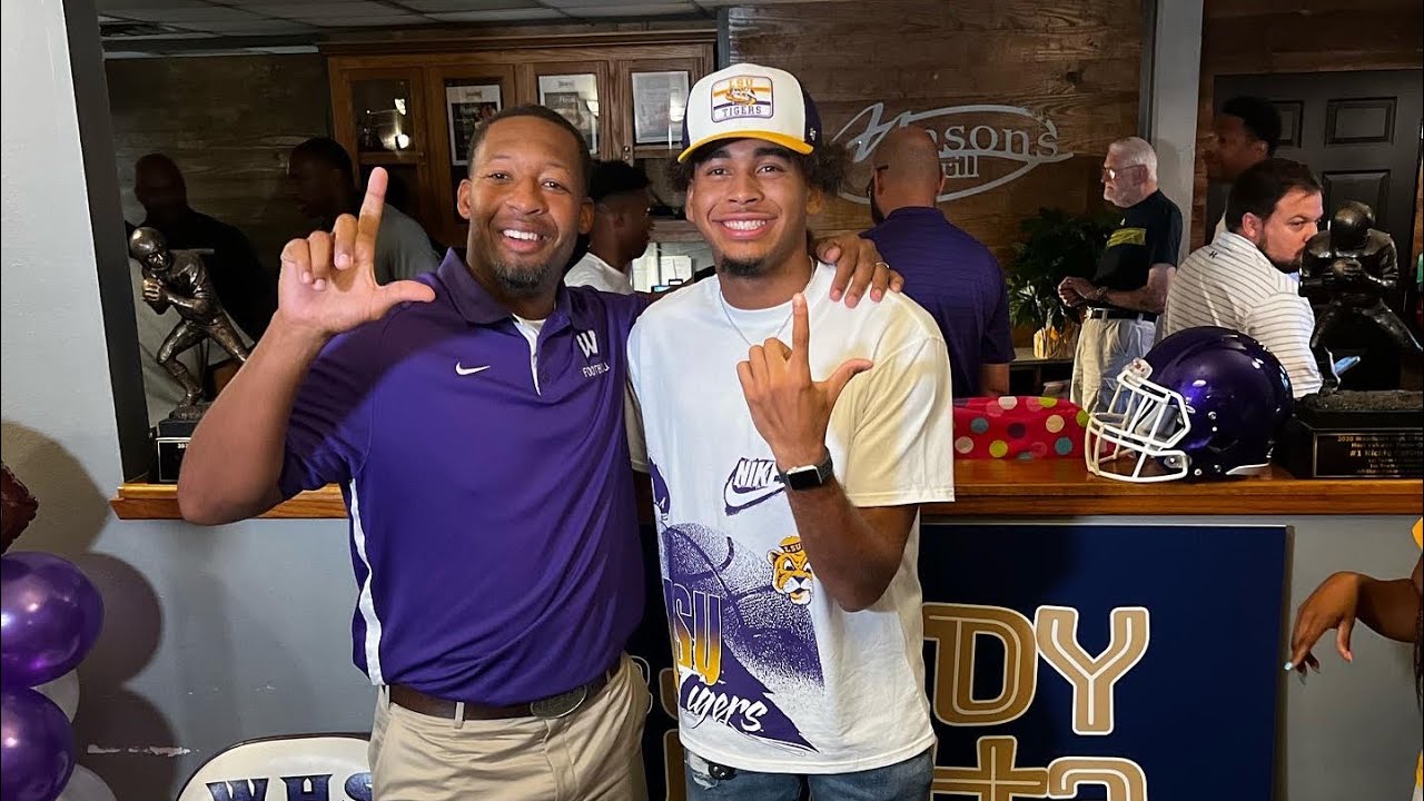 RICKIE COLLINS FULL LSU COMMITMENT ANNOUNCEMENT - YouTube