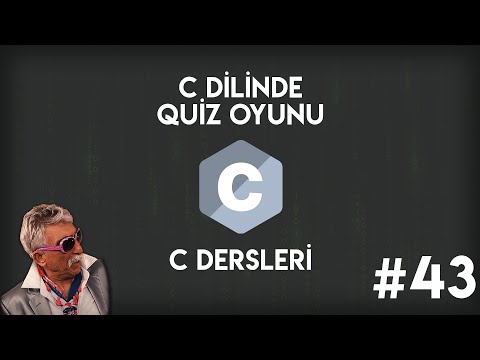 C Dilinde Quiz Oyunu | Sıfırdan C Programlama #43