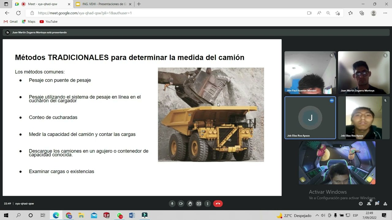 Camión 798AC sistemas de control de material en tolva. - YouTube