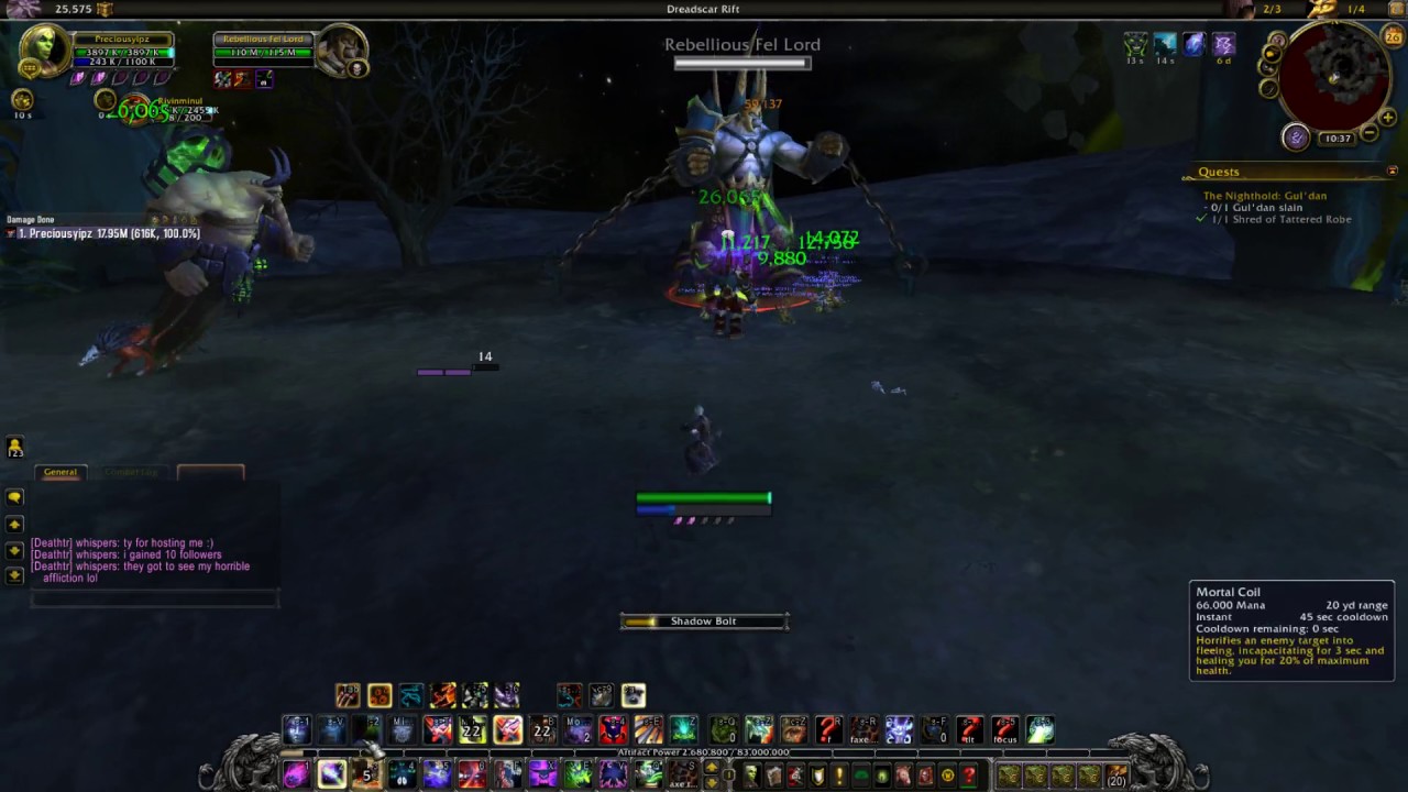 Demonology Soul Conduit Guide, and a brief talk about the patch notes ...