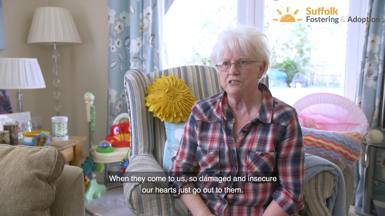 Fostering sibling groups in Suffolk - YouTube