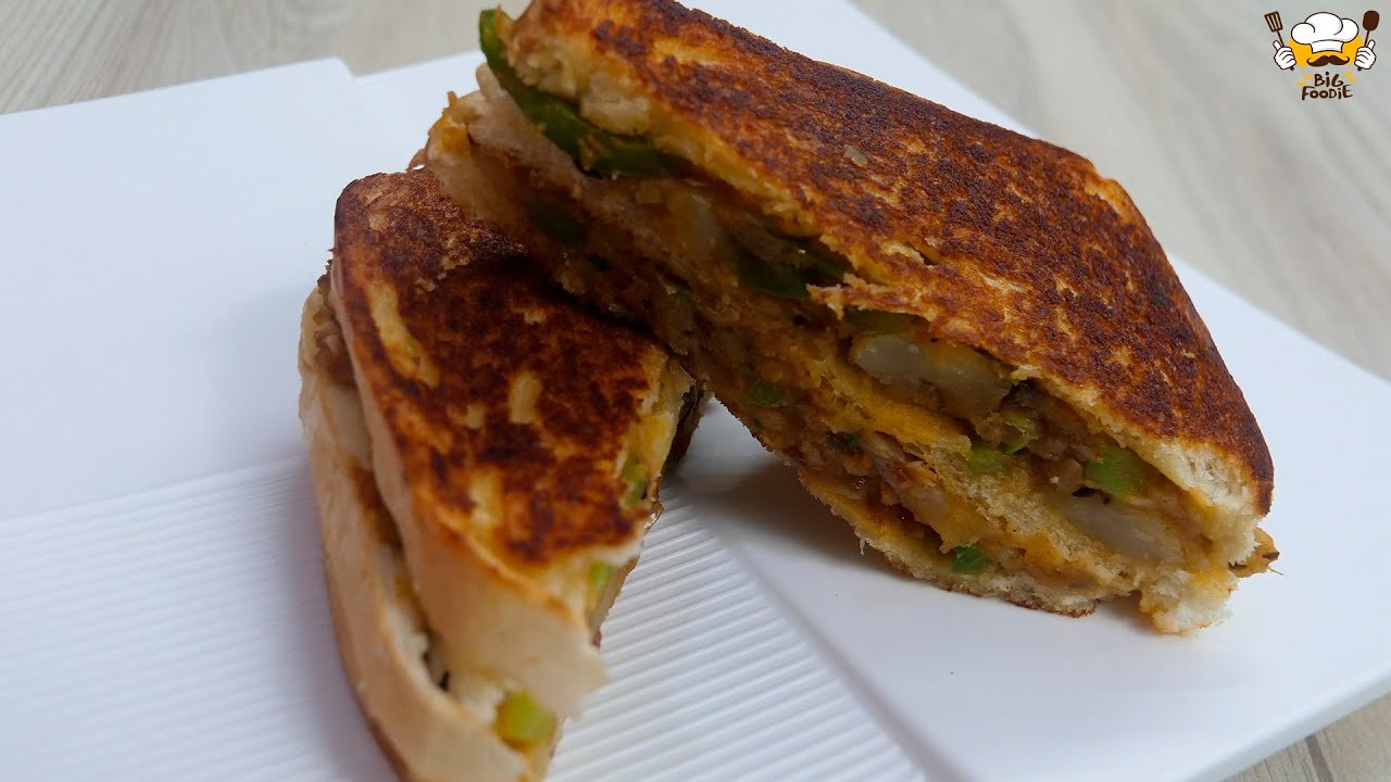 Masala Bread Toast Recipe - Spicy and Easy Breakfast!! Big Foodie ...