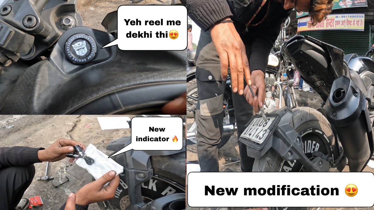 Yamaha MT-15 modification New Look 😍🔥 - YouTube