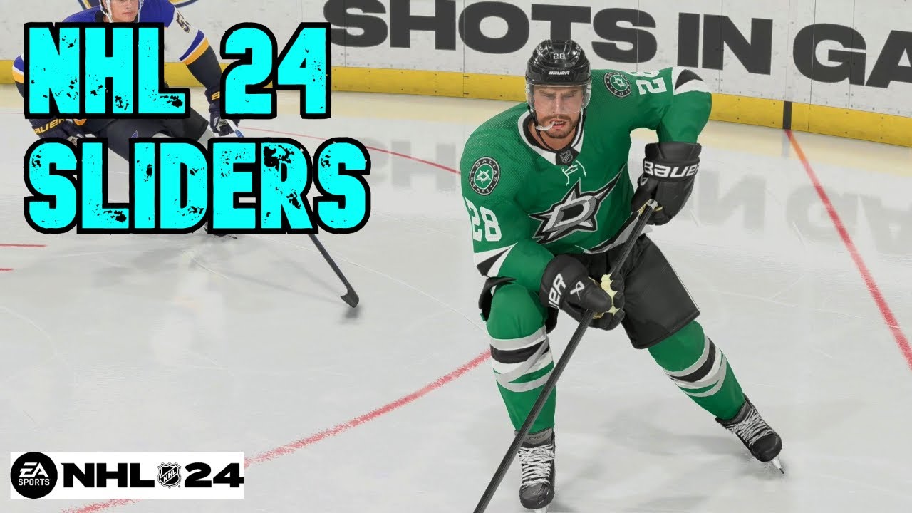 NHL 24 - Be a Pro and Franchise Mode Sliders! - YouTube
