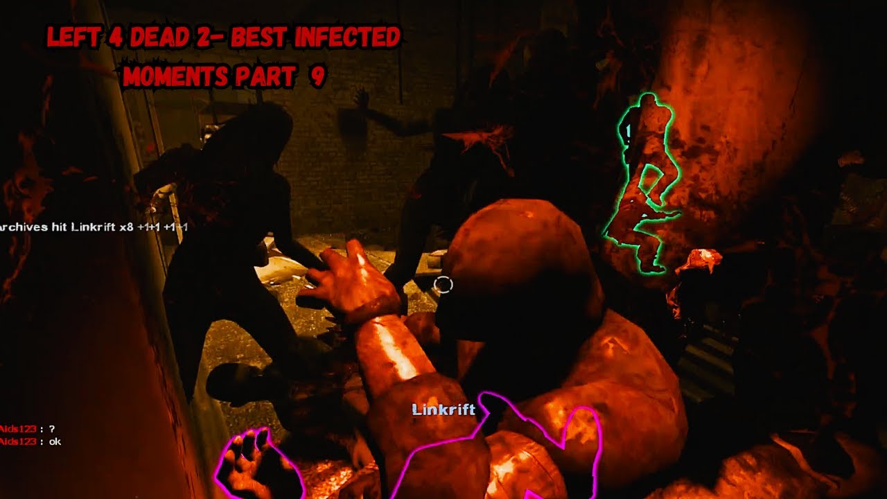 LEFT 4 DEAD 2 - BEST VERSUS INFECTED MOMENTS PART 9 - YouTube