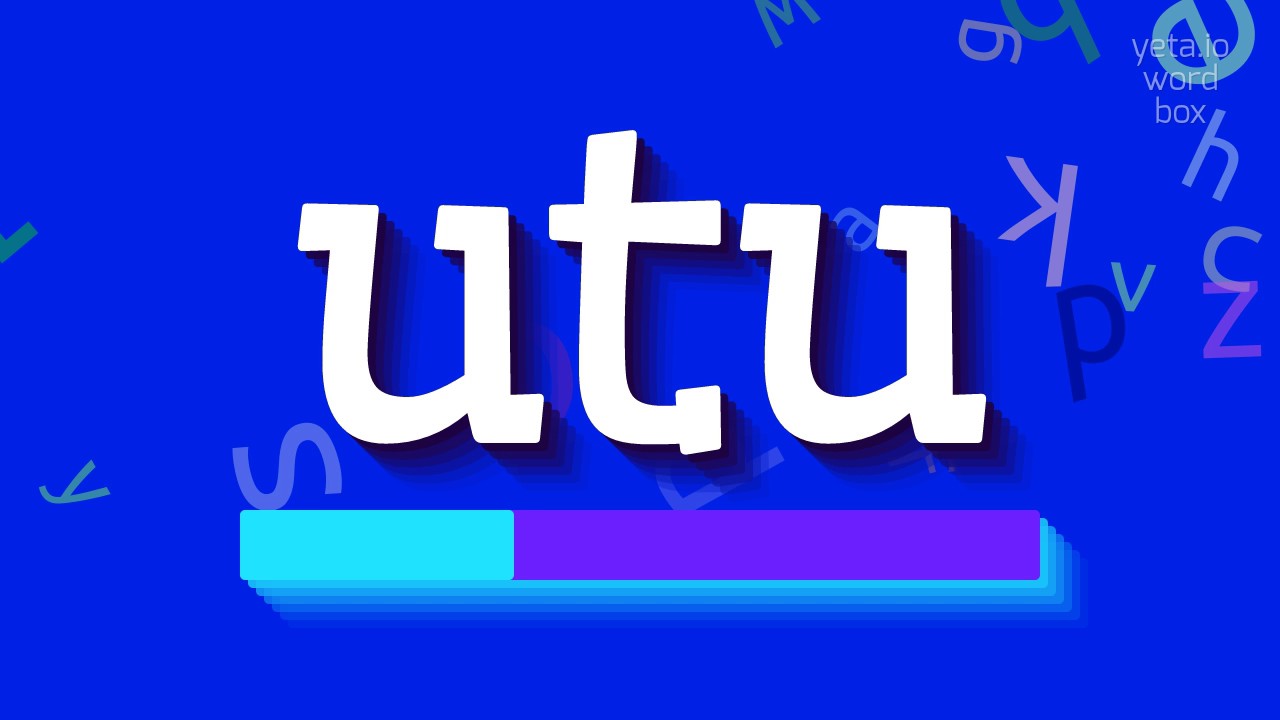 How to say "utu"! (High Quality Voices) - YouTube