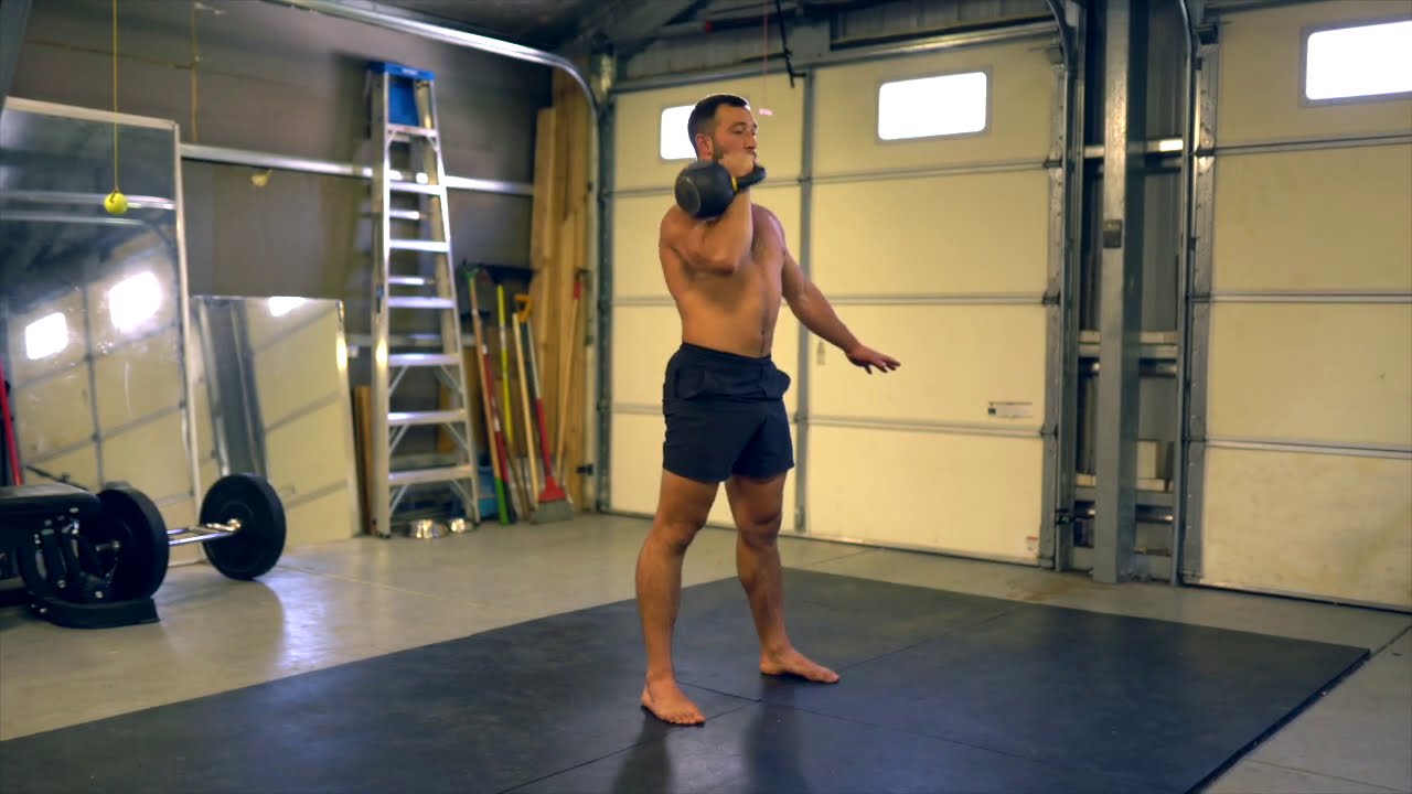 Kettlebell Flow ( Single Arm Swing, Clean, Squat, Press ) | Demo - YouTube
