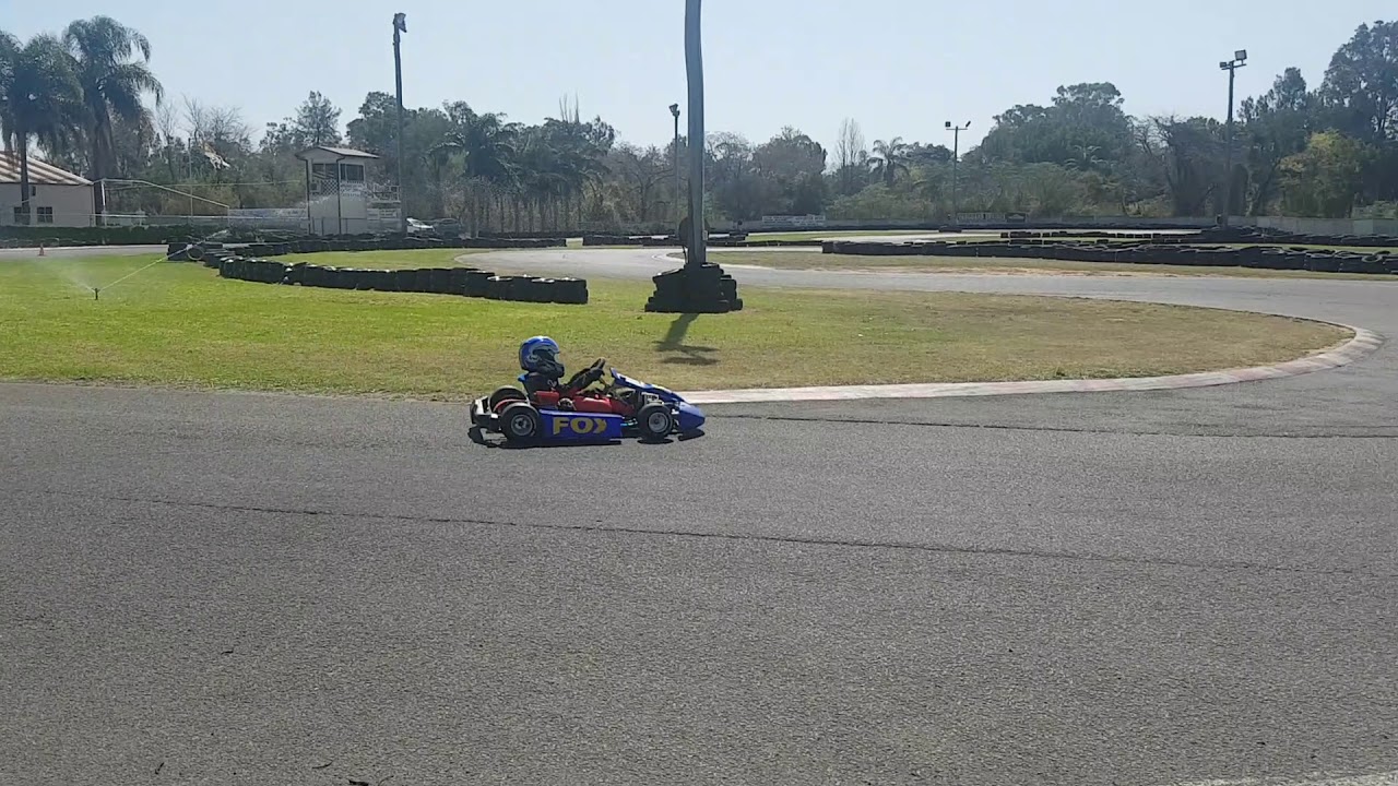 Butterfly Farm Indy 800 Kart Track - YouTube
