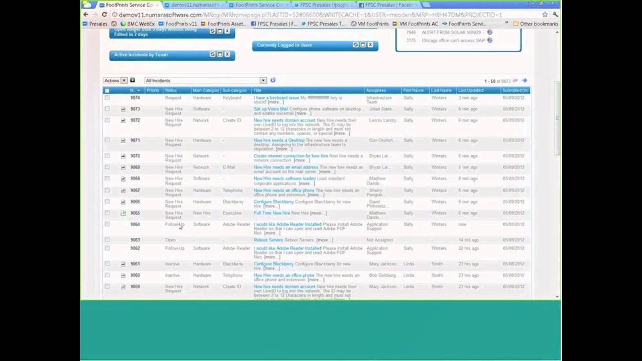 BMC FootPrints IT Service Management May 9th Webinar, Part 2 - YouTube