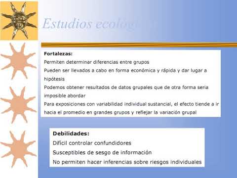 Epidemiologia 5 estudios Ecológicos - YouTube