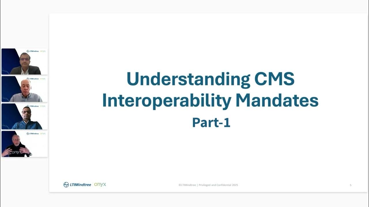 Understanding CMS-0057 with Onyx | Expert Insights for Healthcare CXOs | Part 1 of 3 - YouTube