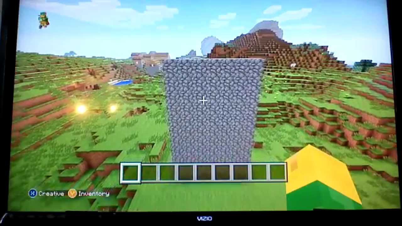 Minecraft- How to make a regenerating wall - YouTube
