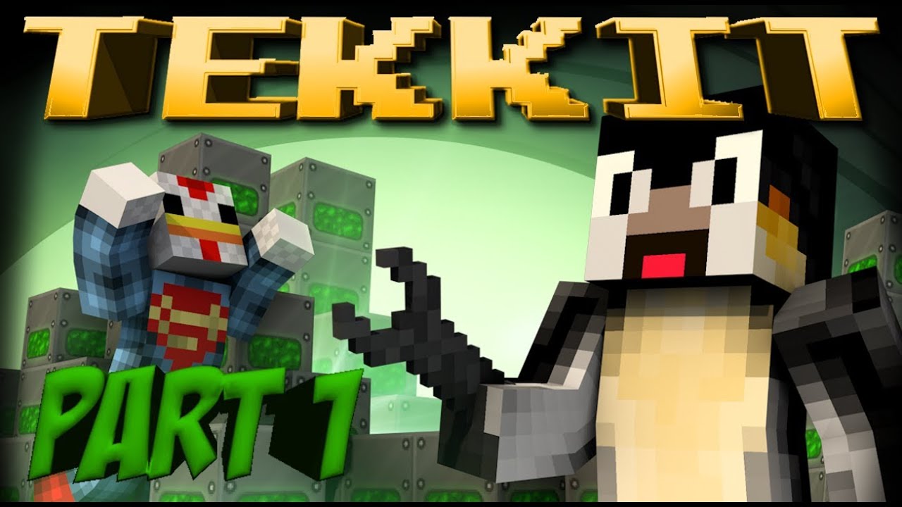 Tekkit Part 1 - Creeper Chaos! - YouTube