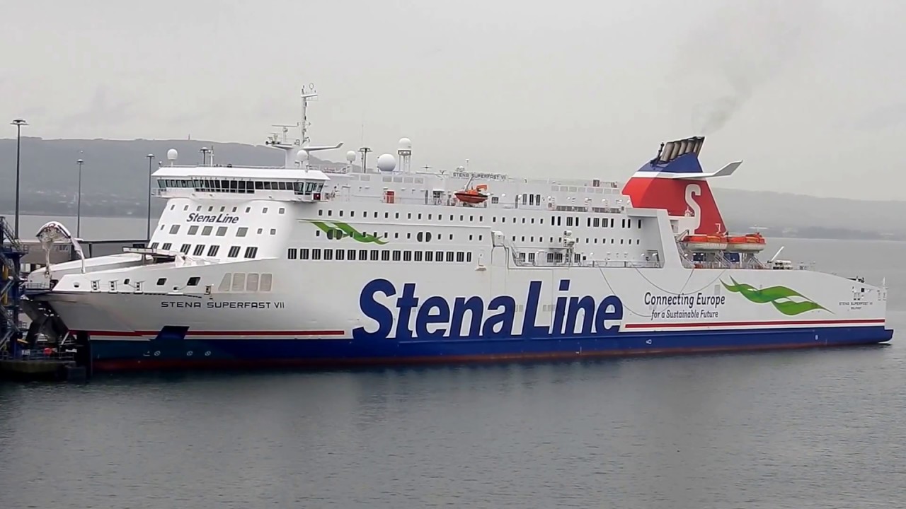 Stena Superfast 7 am 01.06.17 in Belfast - YouTube