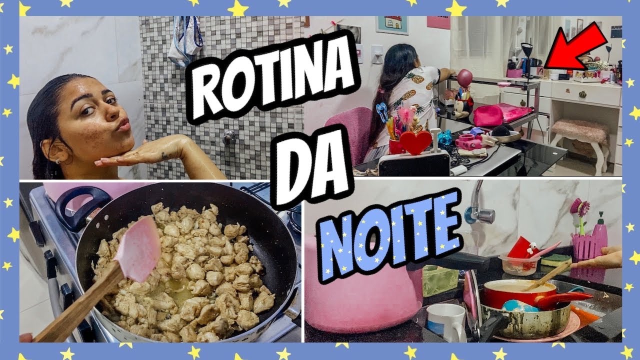 Minha rotina da noite 🌙 - YouTube