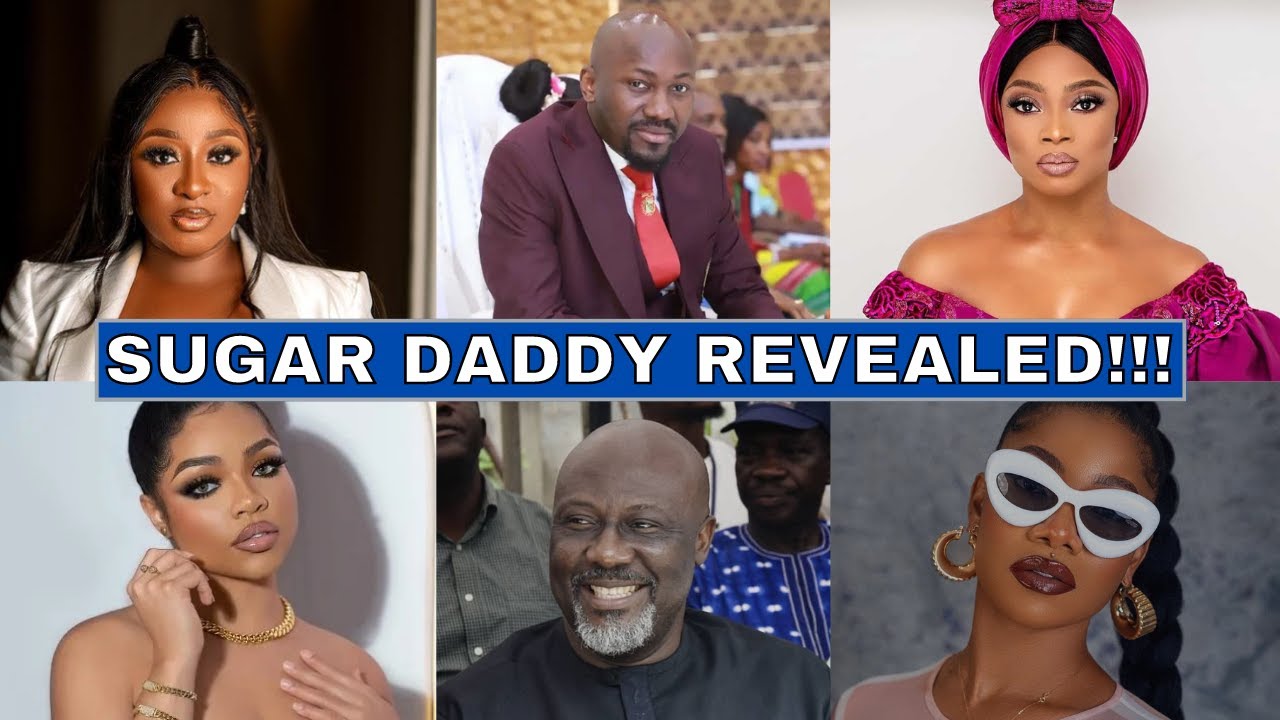 10 Nigerian Female Celebreties And Their Sugar Daddies - YouTube