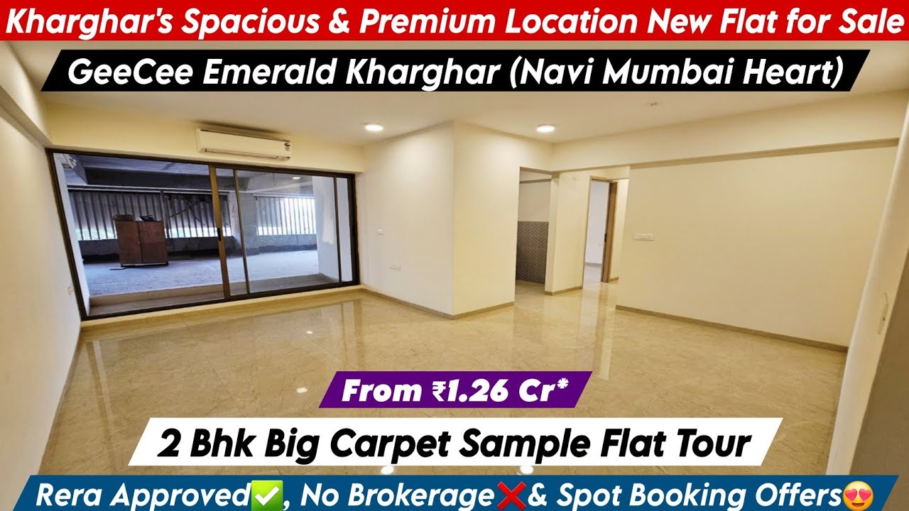 GeeCee Emerald Kharghar 2 Bhk Luxury Flat Sale From ₹1.26 Cr* | Site ...