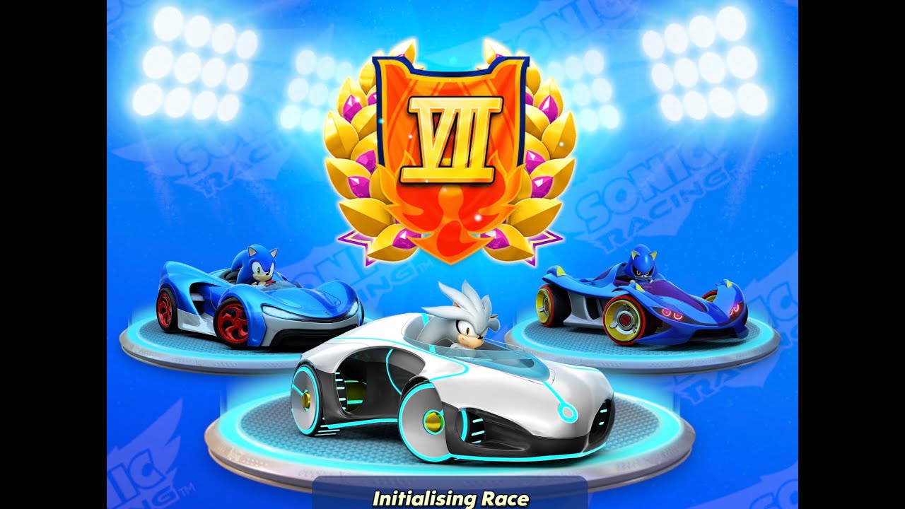 Sonic Racing as Silver unlocking league 7 [mobile Apple Arcade] - YouTube