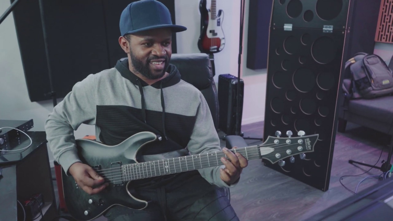 Congolese seben Guitar recording - YouTube