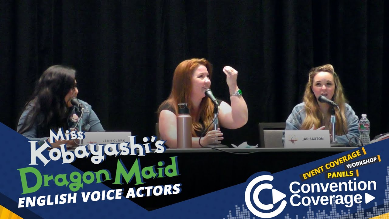 Miss Kobayashi's Dragon Maid English Voice Actors - YouTube