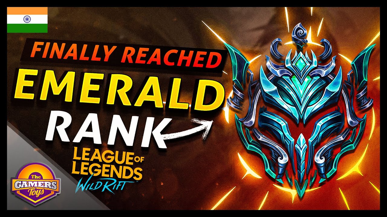 🔴Finally Emerald Rank | Top ADC/SUPPORT Gameplay | LOL Wild Rift India ...