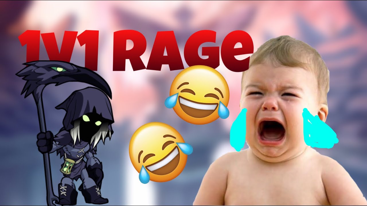 Kid CRIES In 1v1 Brawlhalla Gameplay (Rage compilation) - YouTube