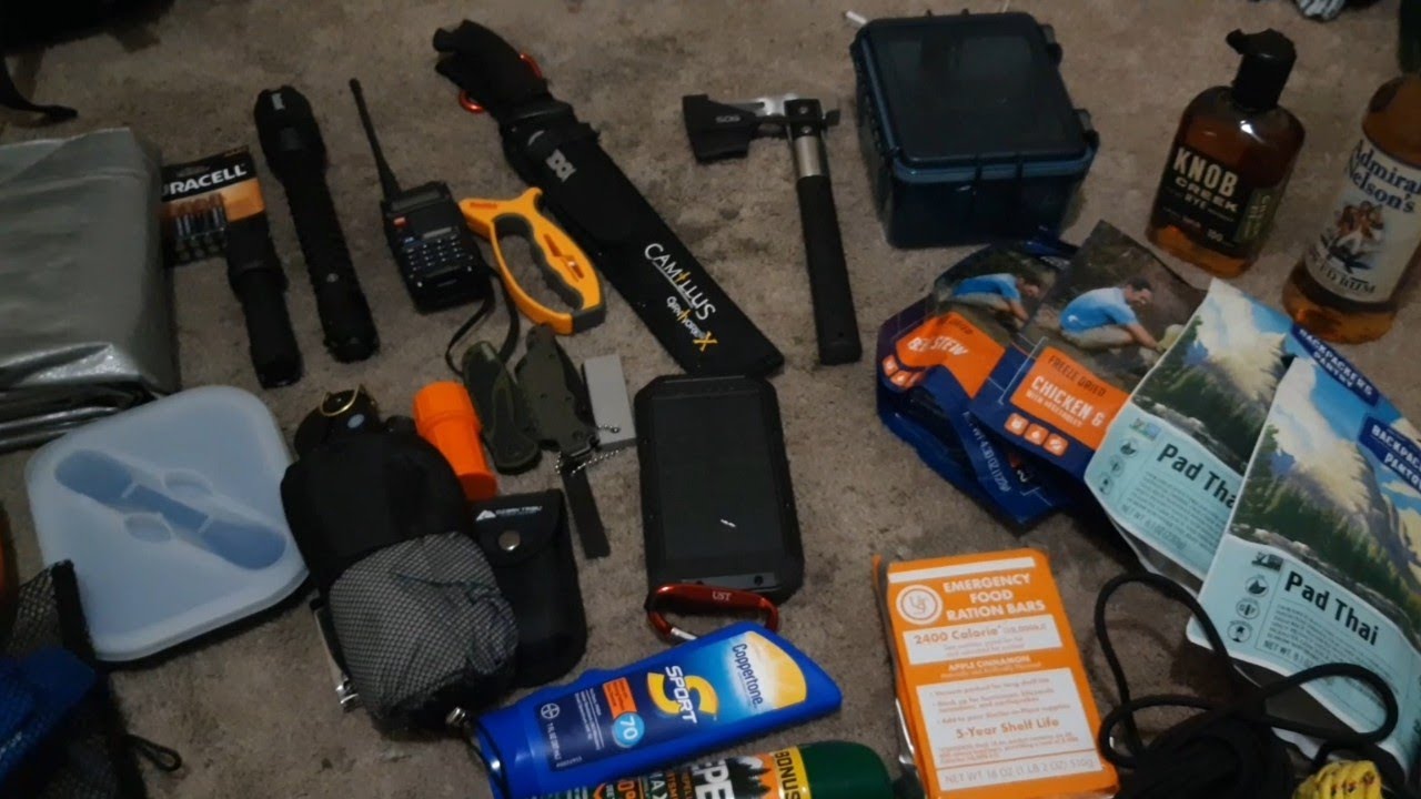 My Survival Items for SHTF. World War 3. - YouTube