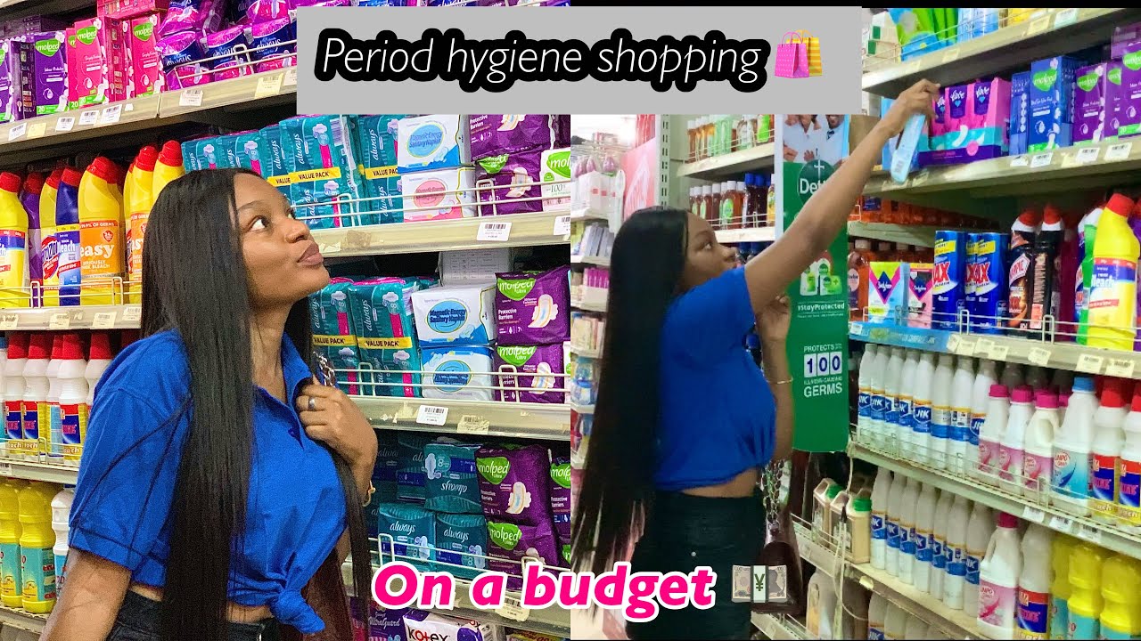 Come period shopping with me 🛍 + hygiene haul + prices 💰 - YouTube