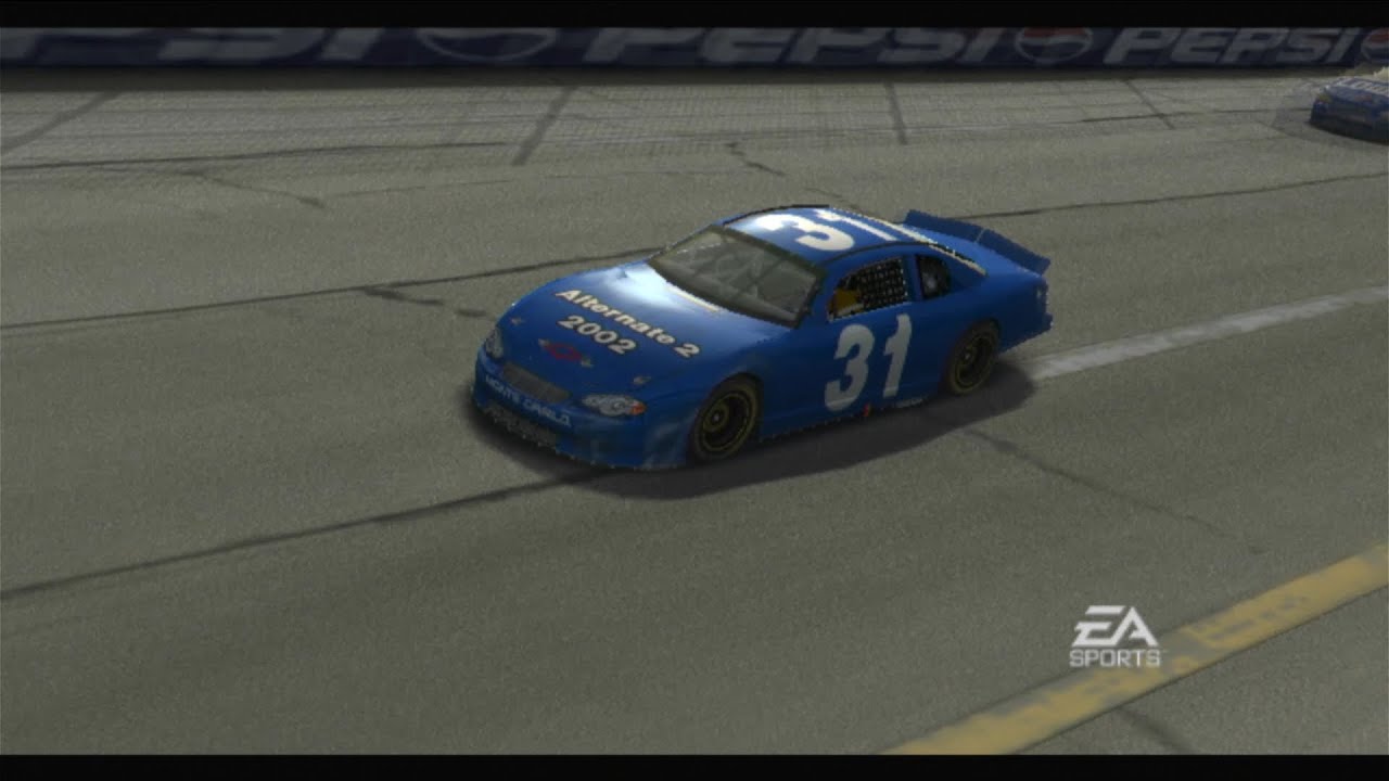 NASCAR Thunder 2003 Beta | Robby Gordon Spider-Man Chevrolet (Cut ...