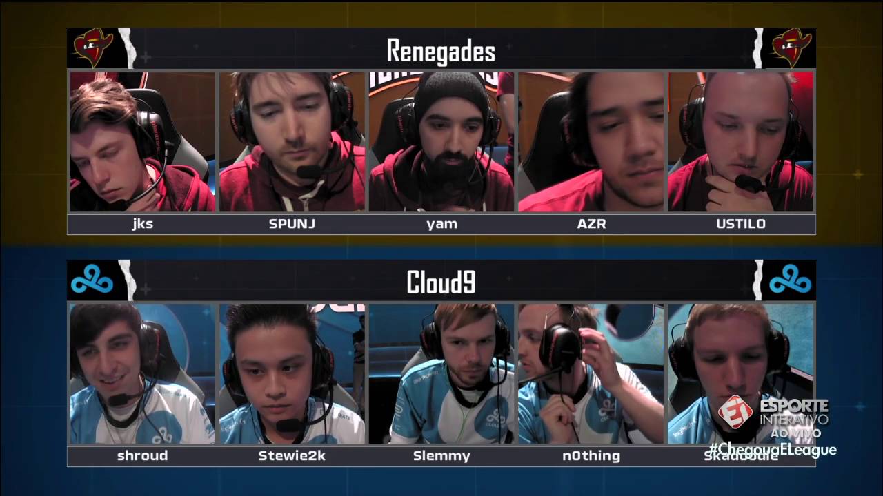 Casters do Esporte Interativo narram ELEAGUE, competição de Counter ...
