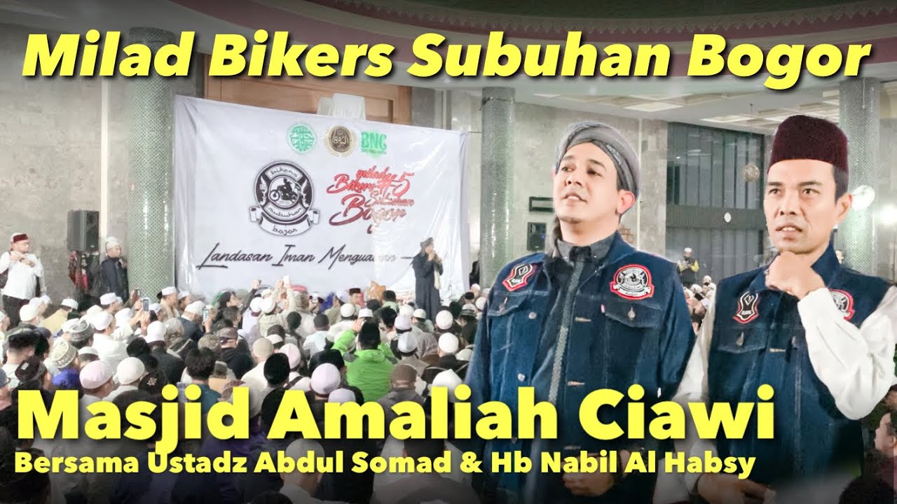 Pertemuan Al Habib Nabil Bin Ridho Al Habsy Dengan Ustadz Abdul Somad # ...