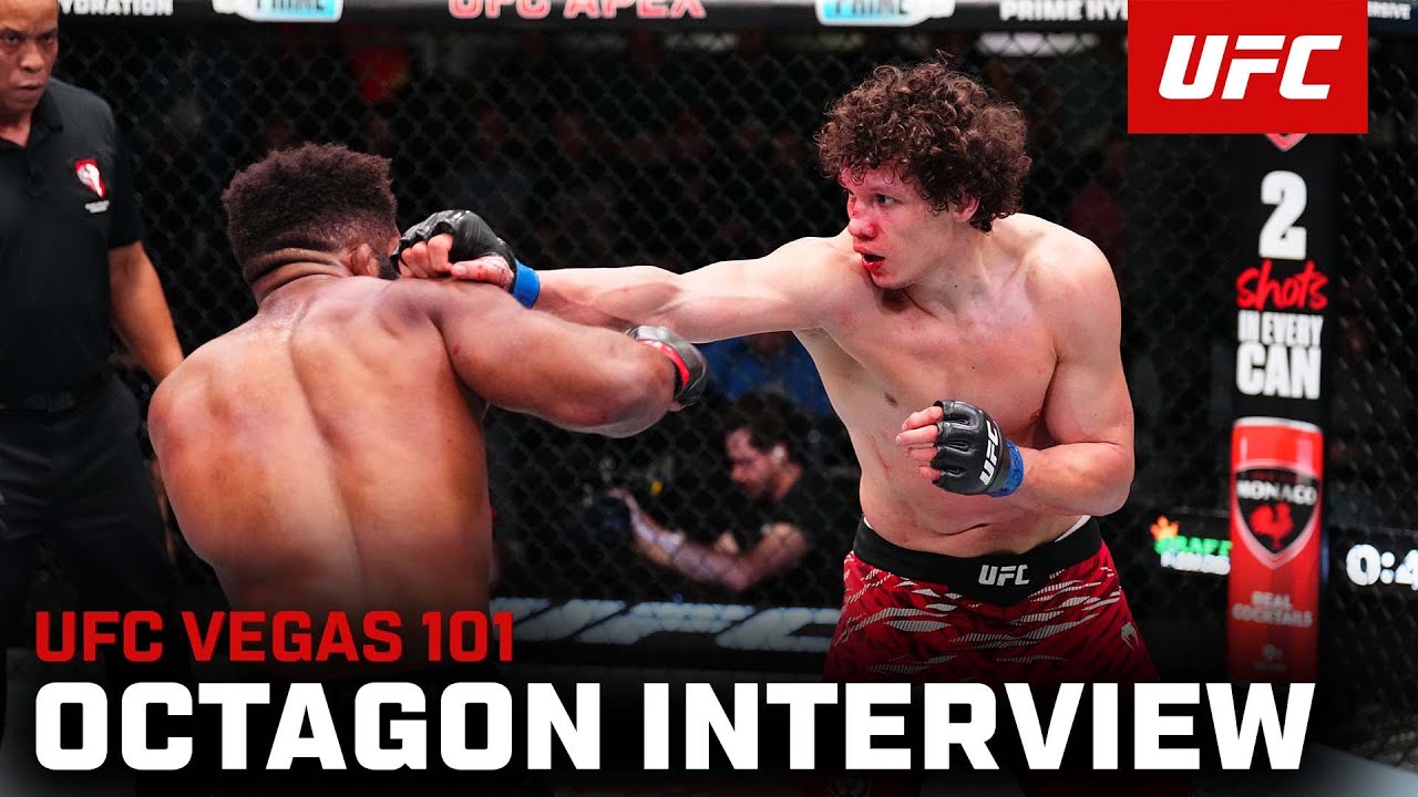 Roman Kopylov Octagon Interview | UFC Vegas 101 - YouTube