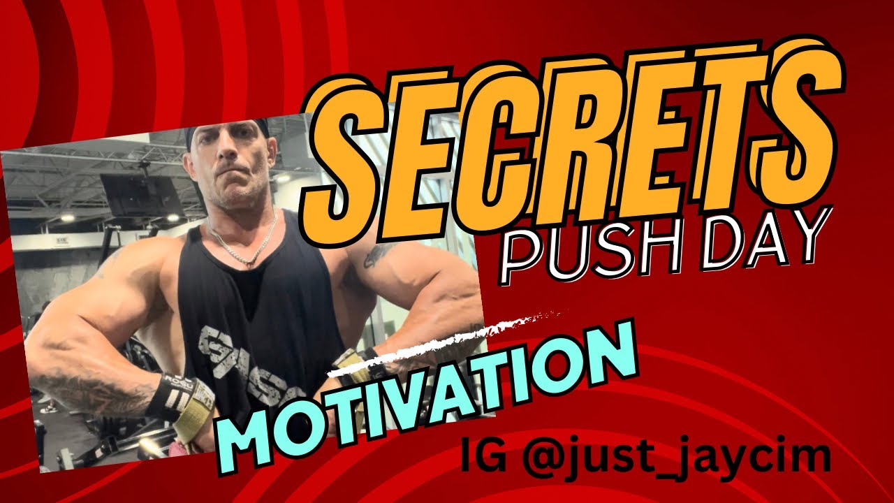 PUSH DAY WORKOUT - HEAVY AND POWERFULL - YouTube