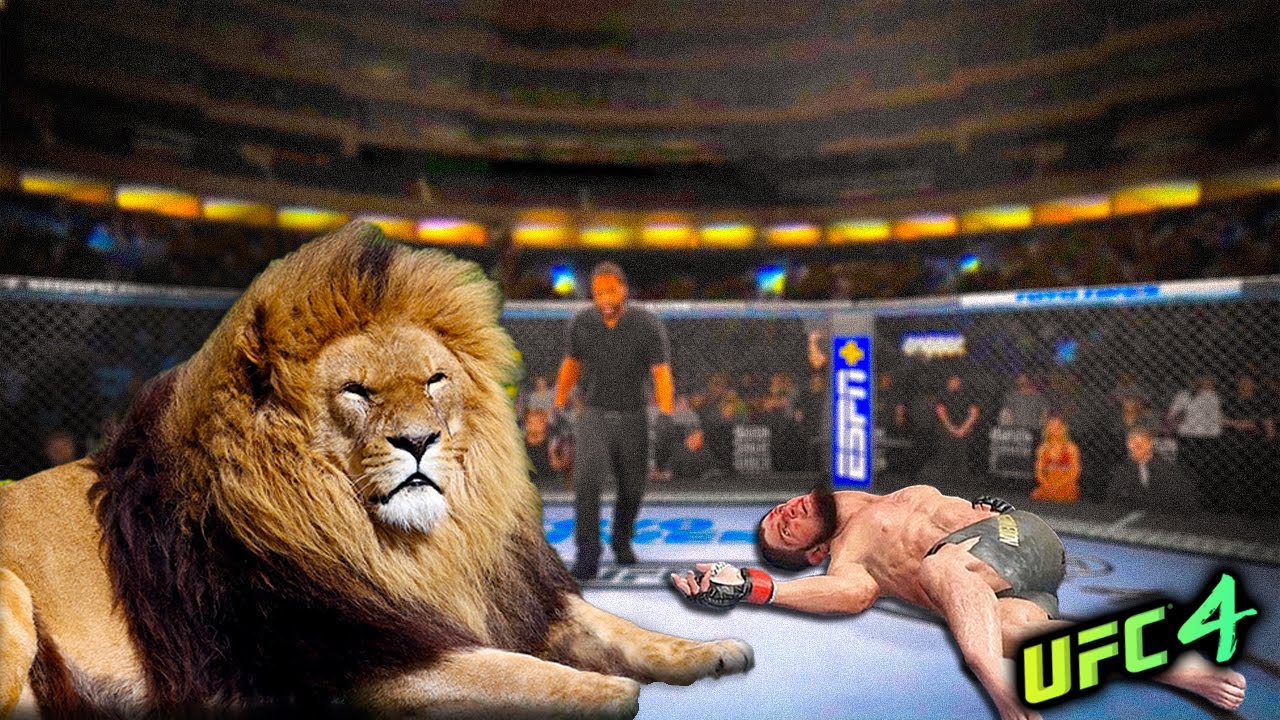 Khabib Nurmagomedov vs. Bigfoot Lion (EA sports UFC 4) - YouTube