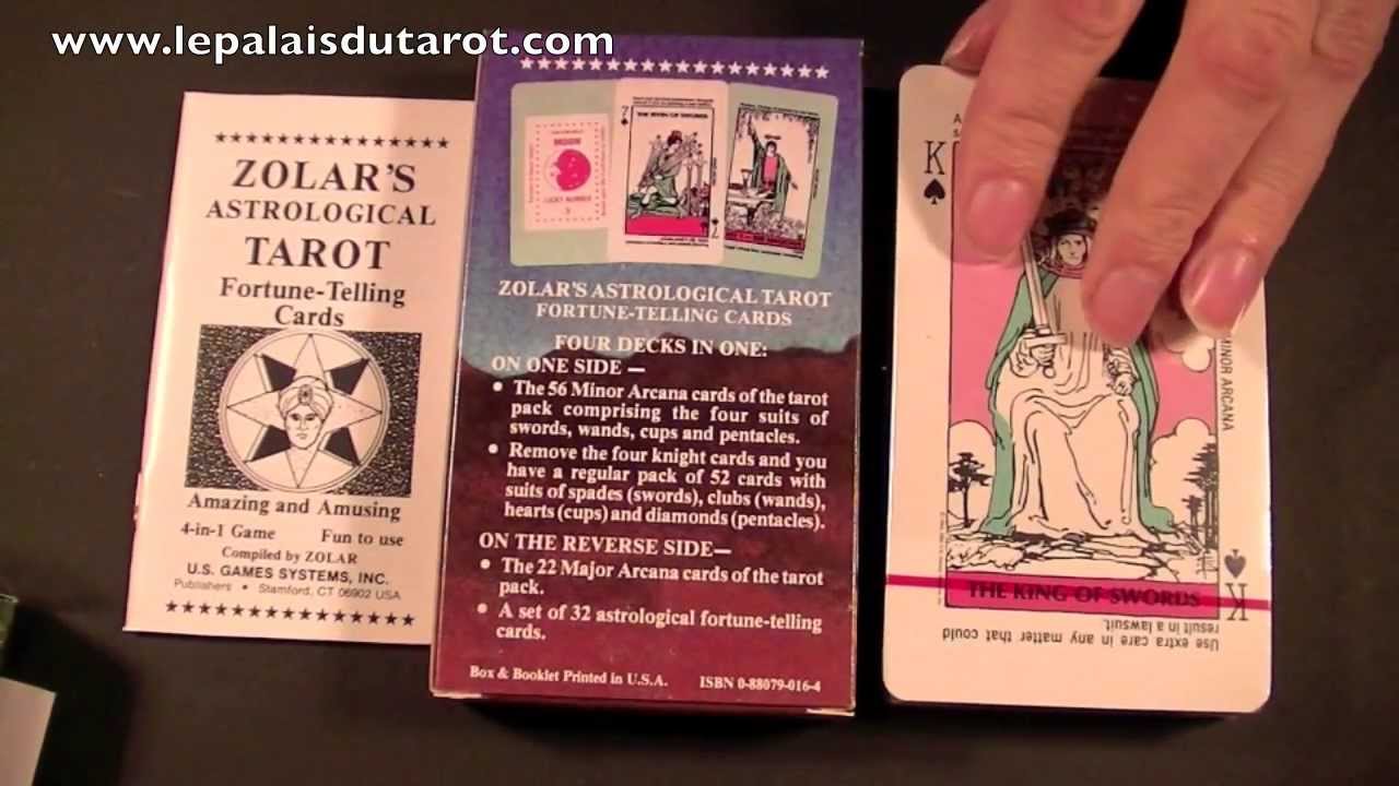 Zolar's Astrologicial Tarot - YouTube