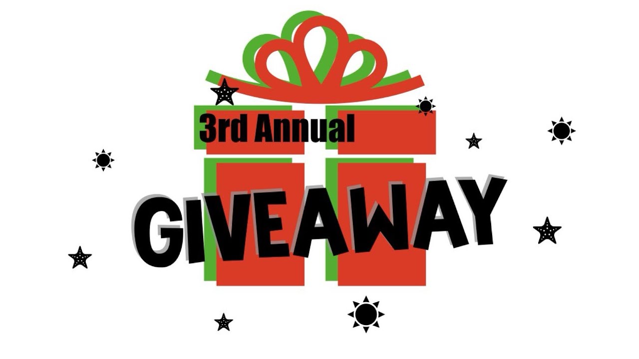 3rd Annual Live Stream Giveaway - YouTube