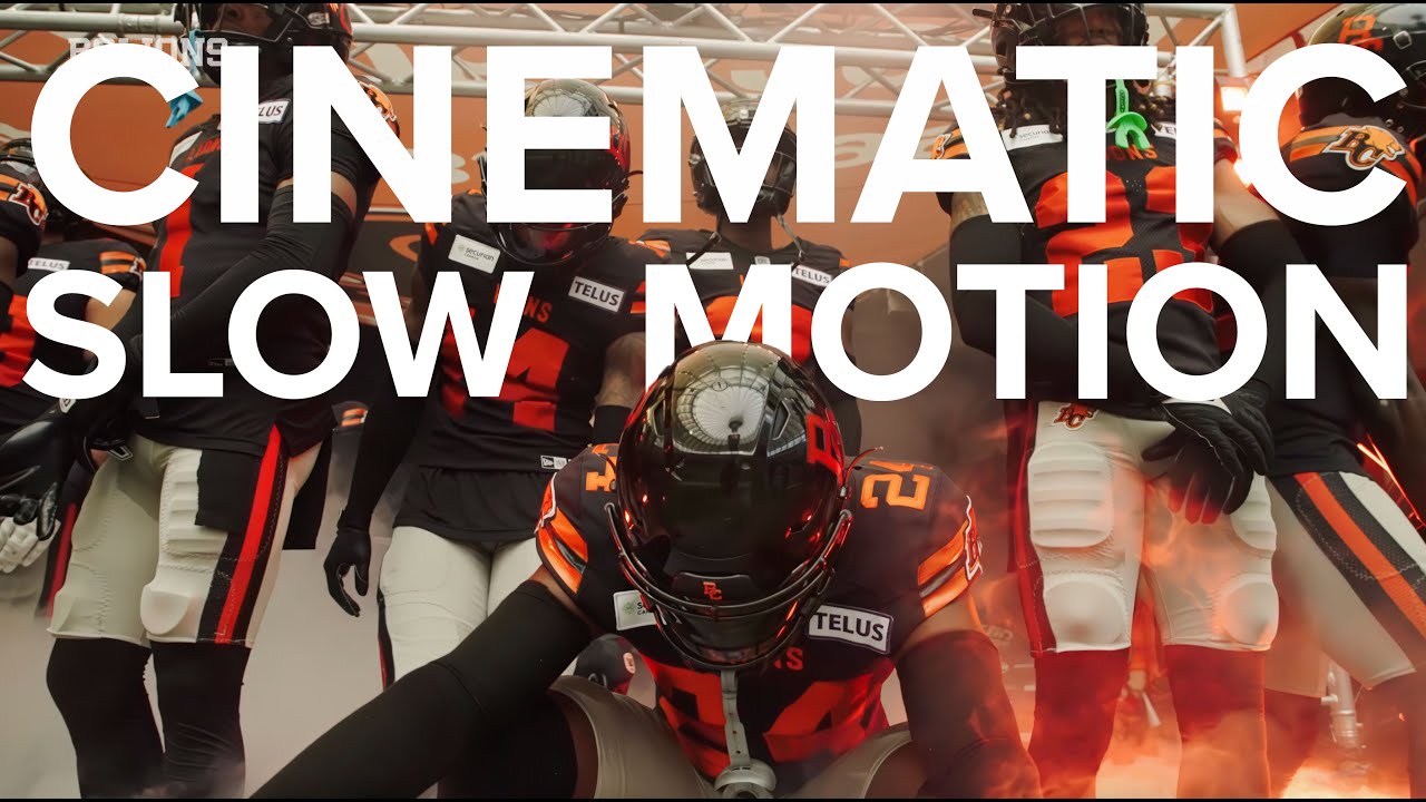PLAYOFF FOOTBALL IN CINEMATIC 4K SLO MO | 4K 120FPS | BC LIONS - YouTube