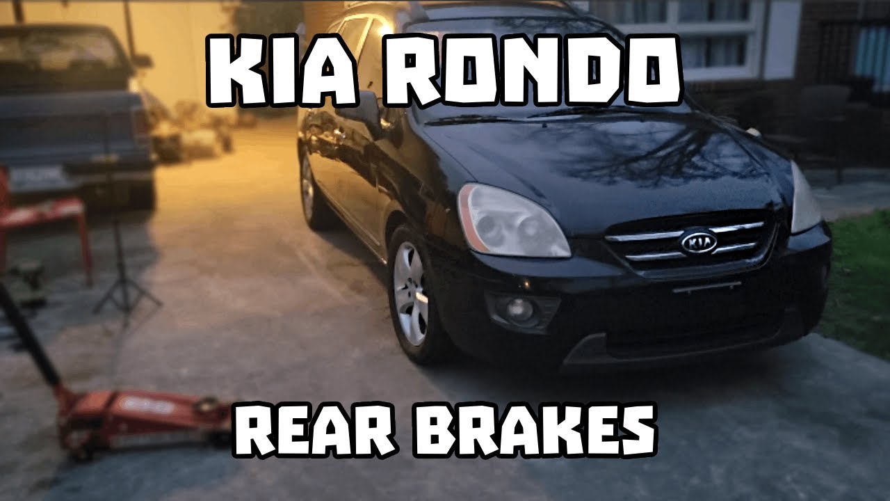 How to Replace Rear Brake Pads on Kia Rondo in Under 5 MIN! - YouTube