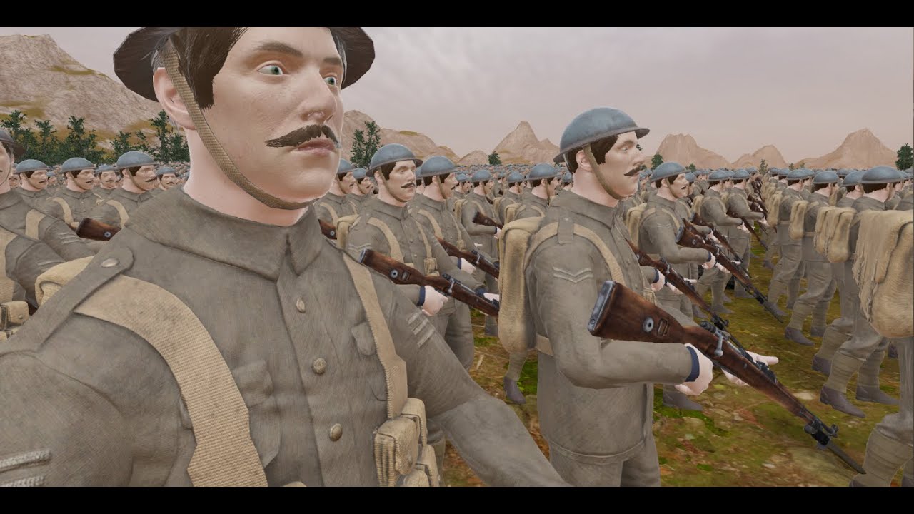 1.25 million British Army Soldier VS 4 Million zombies - YouTube
