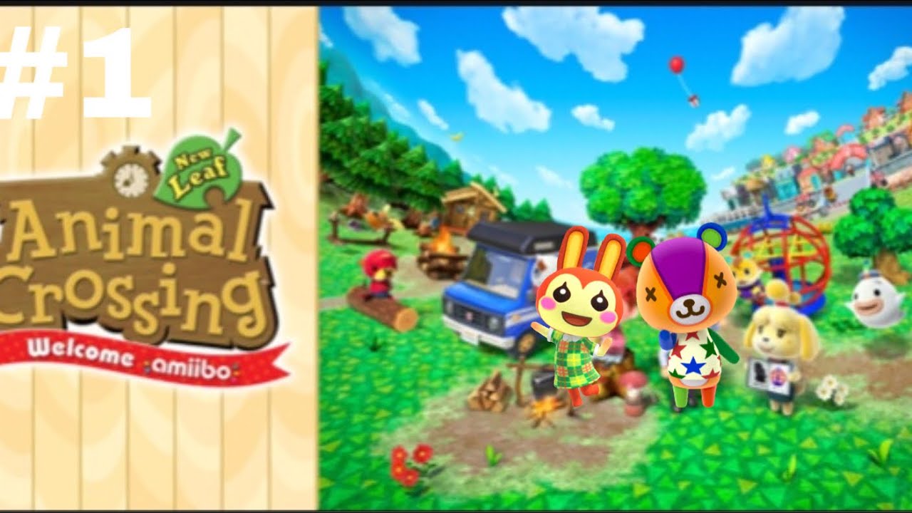 Animal crossing #1 le début - YouTube